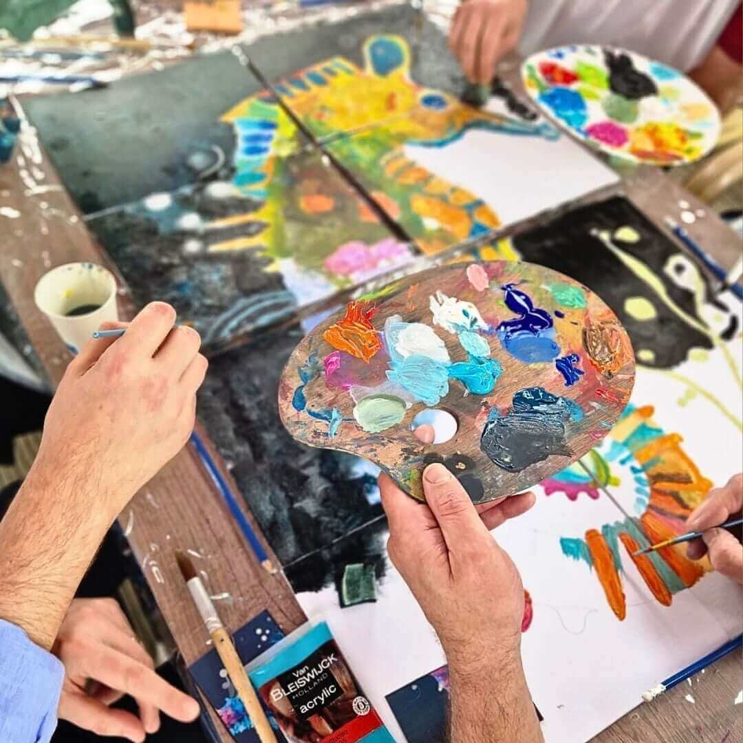 Puzzle Painting - A puzzle in a beautiful painting!